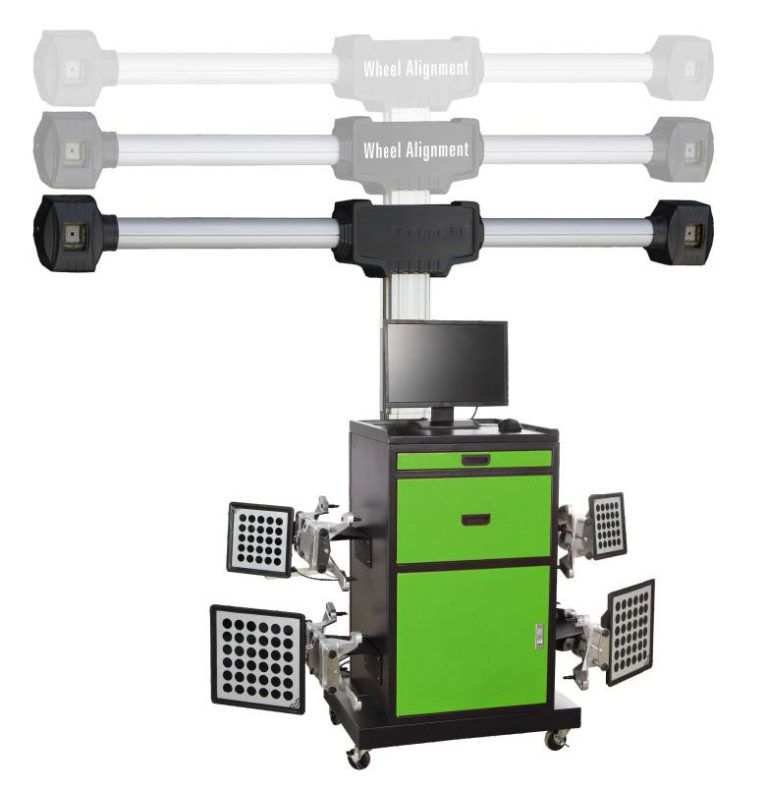 Banc de géométrie mobile automatique 3D - Mecatelier