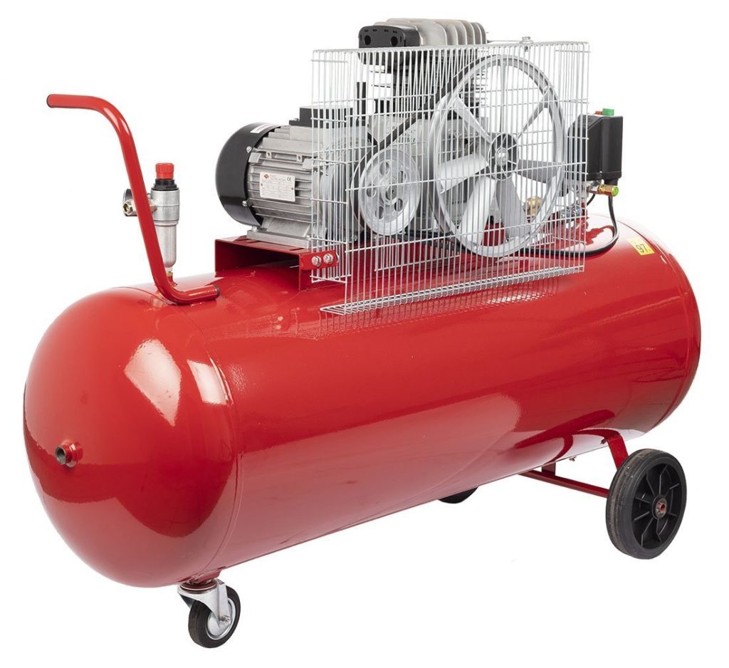 Compresseur à piston 200L 3kw / 4cv - Mecatelier