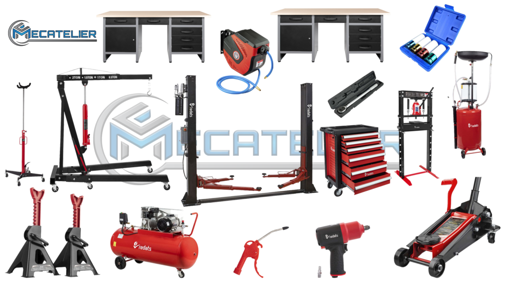 Pack Garage Mécanique - Intermédiaire v2 - Mecatelier