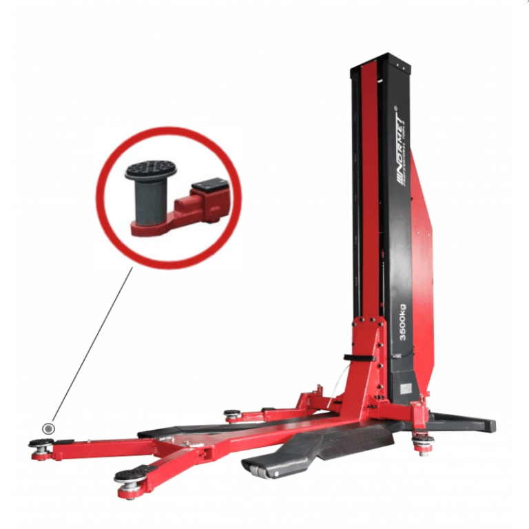 Pont monocolonne - Mobile - 3500KG - 230/380V - Mecatelier